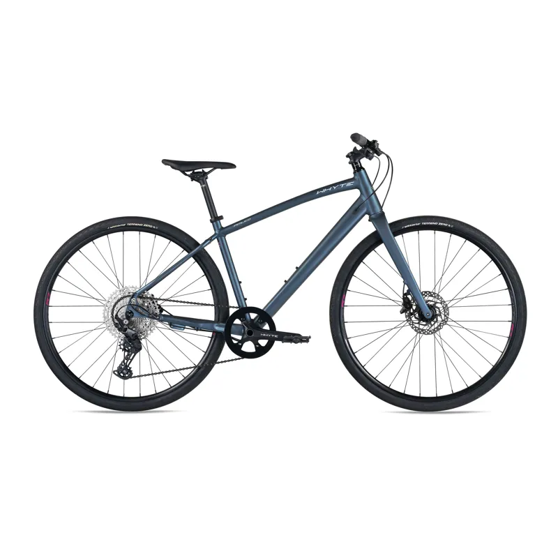 Whyte Pimlico Compact Hybrid Bike in Matt Midnight Grey