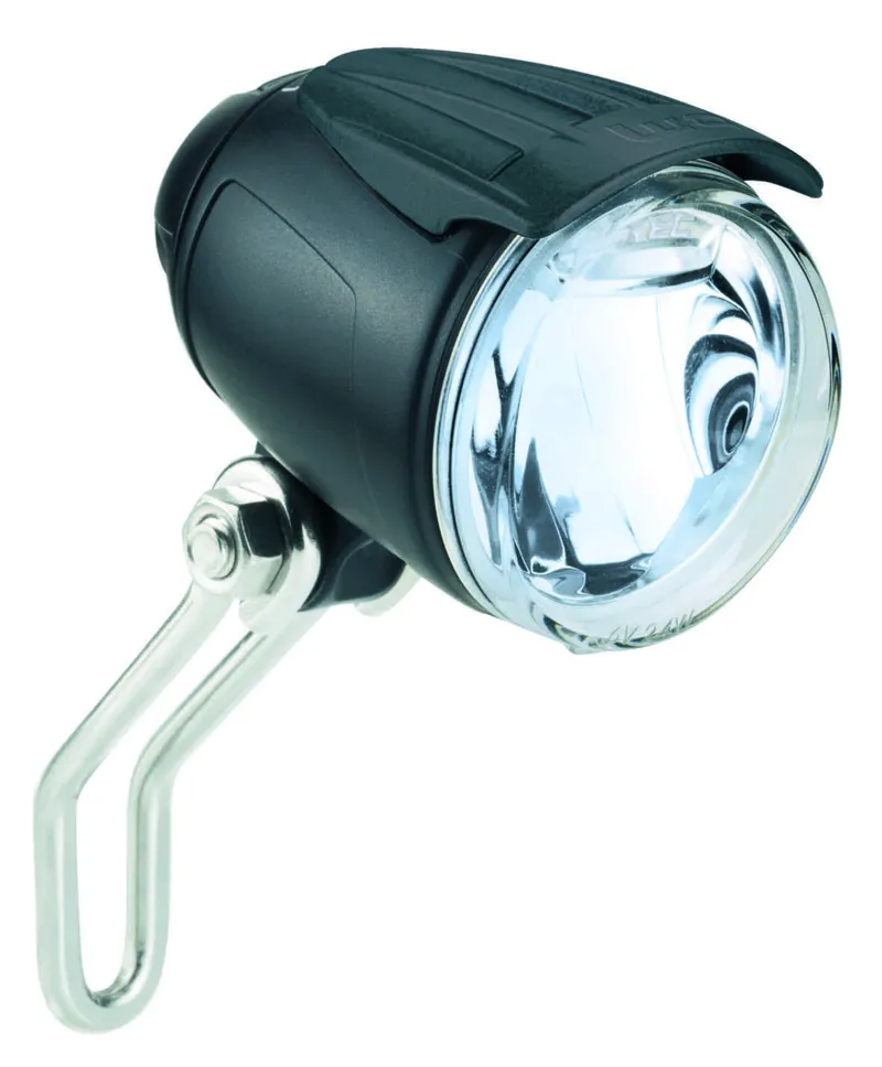 Busch + Muller Cyo Premium Senso Plus 80 Lux Front Dynamo Light in Blk