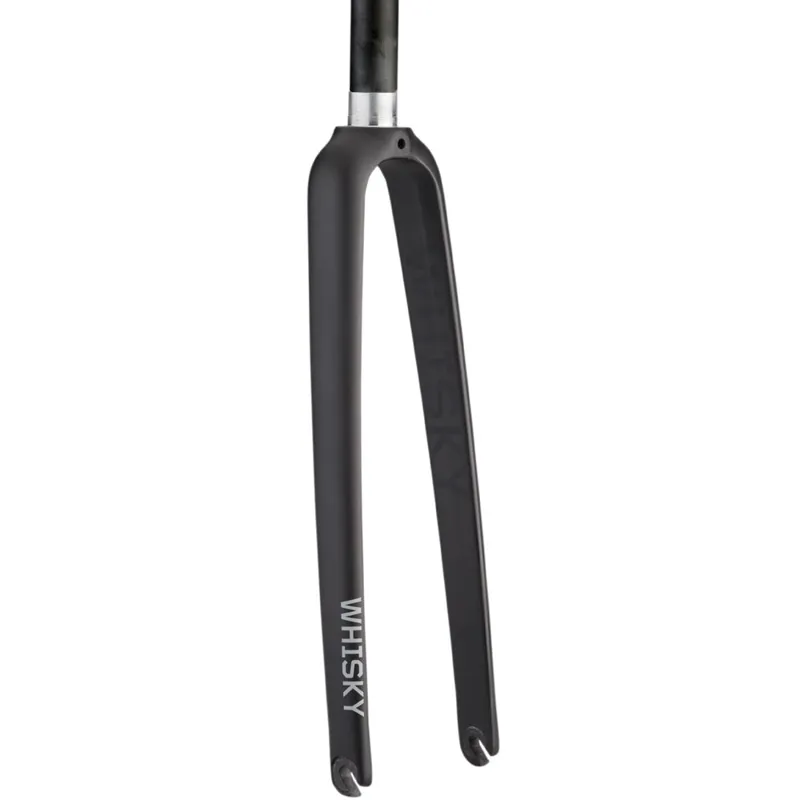 Whisky Parts Co. No.7 Road Plus QR 1 1 8 Inch Carbon Fork in Matte Black