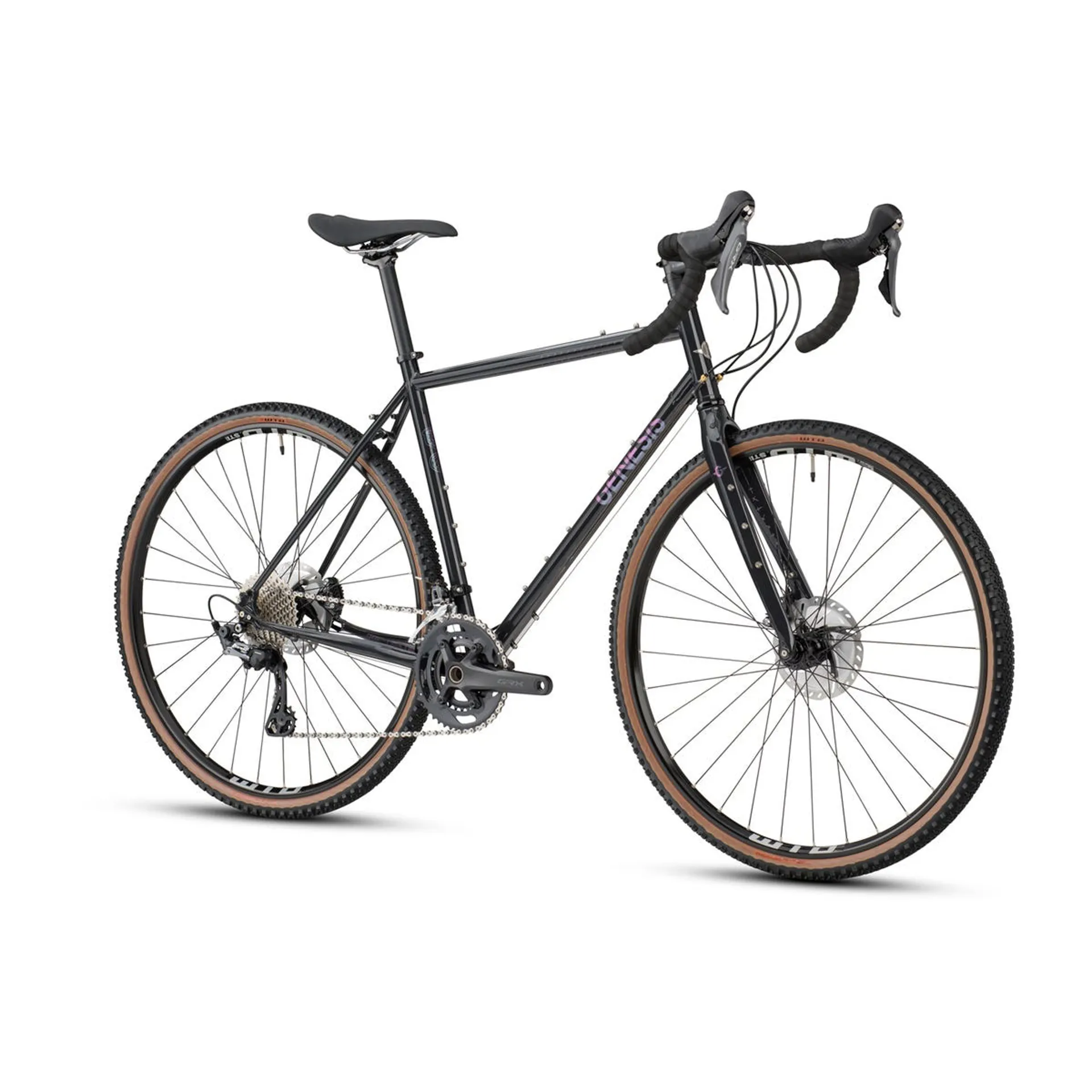 Genesis Croix De Fer Titanium Gravel Bike in Silver