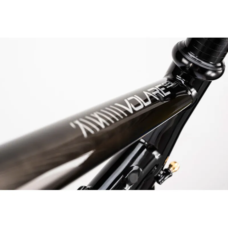 Genesis Volare Steel 931 Road Bike Frameset in Black and Silver